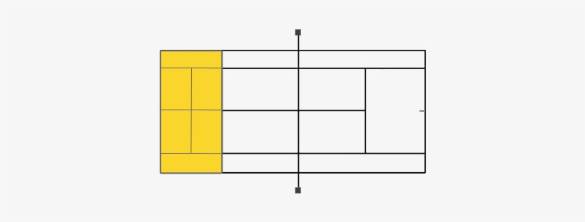 Mini Tennis Court Size - Mini Tennis Court Diagram - Free Transparent ...