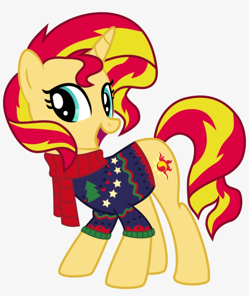 Lollipop Finger Family My Little Pony Mlp Christmas - Sunset Shimmer ...