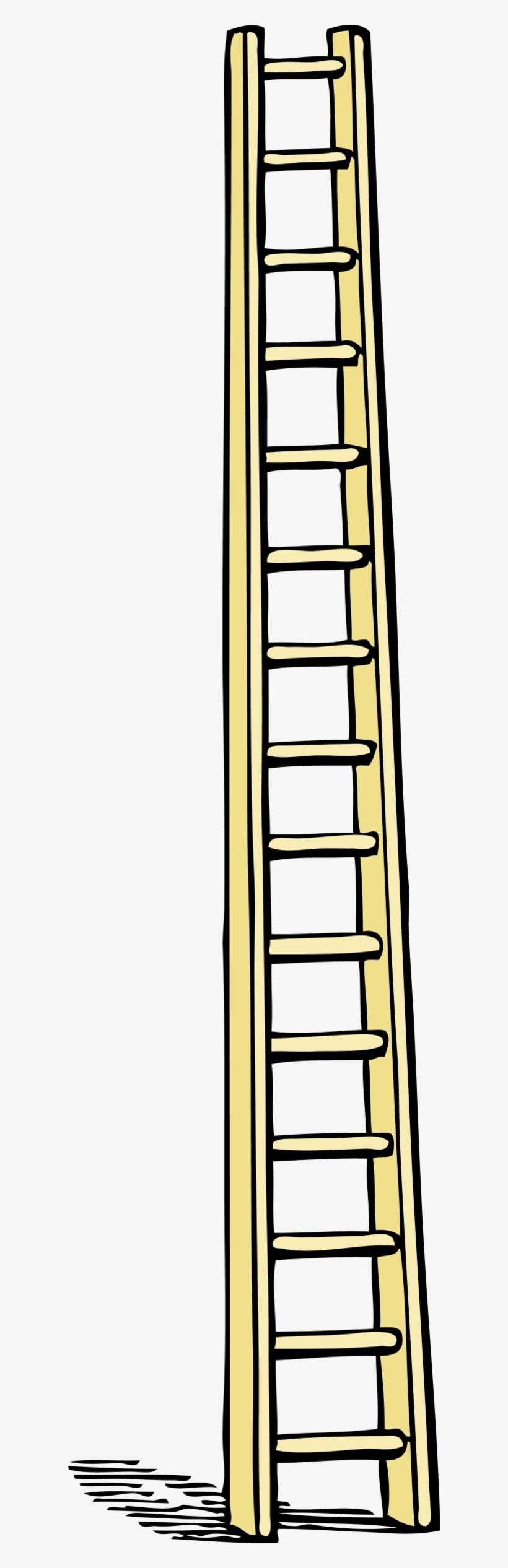 Leaning Ladder Clip Art