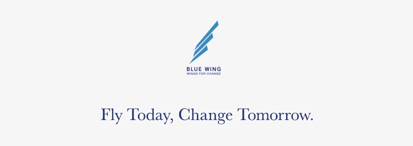 Blue Wing Wings For Change 「fly Today, Change Tomorrow」 - Change ...