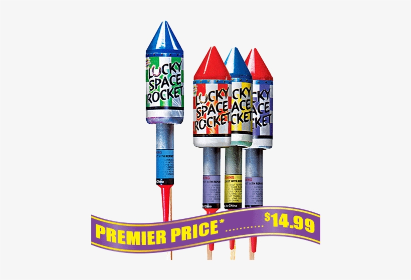 Lucky Space Rocket Lucky Space Fireworks Rockets - Gender Reveal ...