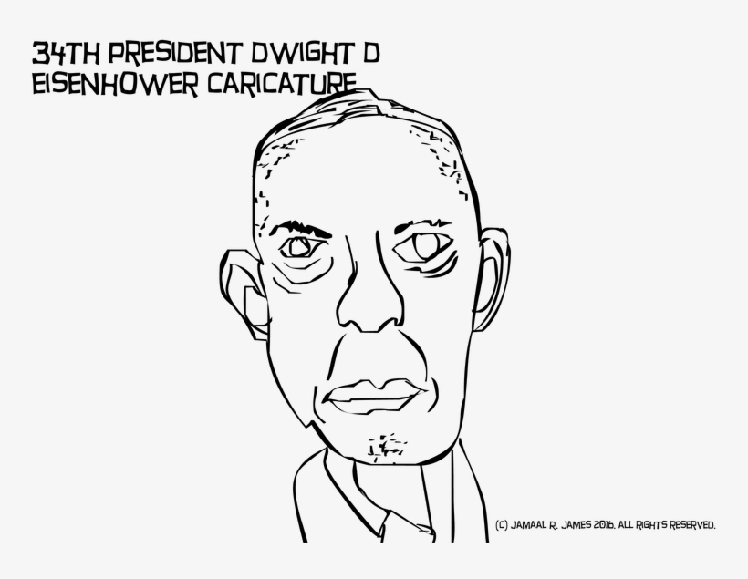 Dwight D - Drawing - Free Transparent PNG Download - PNGkey