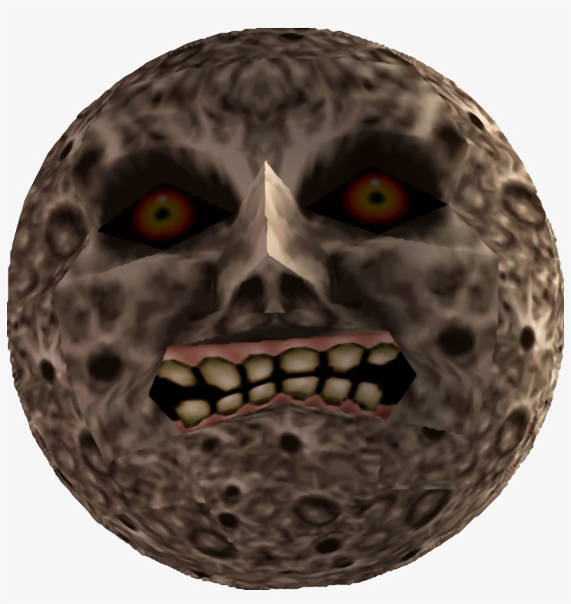 Moon From Majoras Mask Render - Majora's Mask Moon - Free Transparent ...