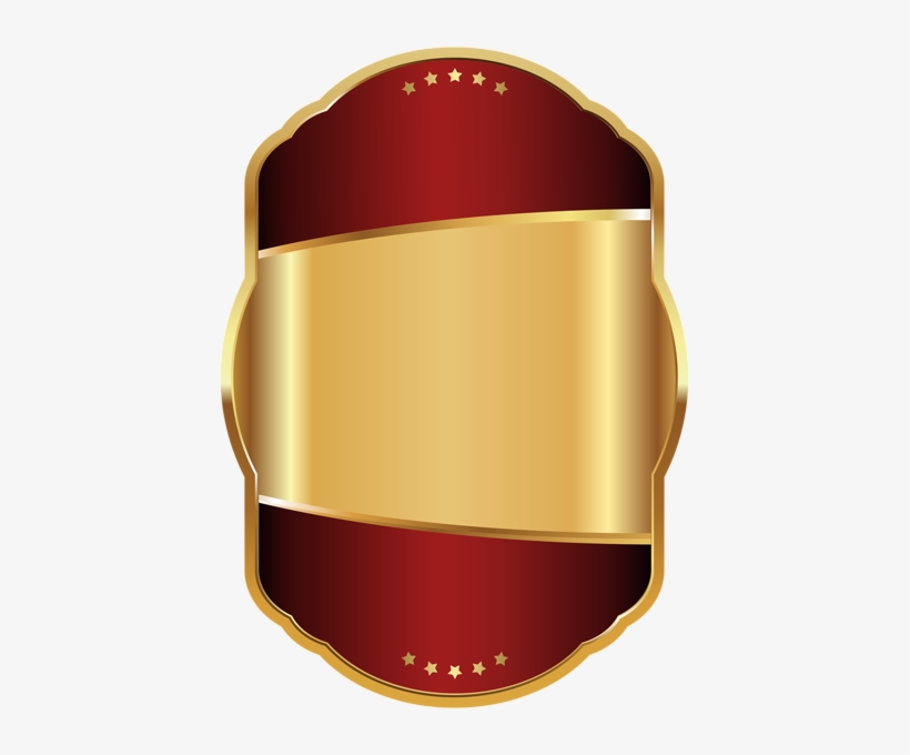 Label Templates, Red Gold, Clip Art, Frames, Tags, - Gold Label ...