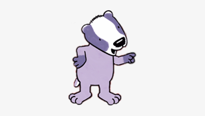 Poppy Cat Egbert The Badger - Poppy Cat - Free Transparent PNG Download ...