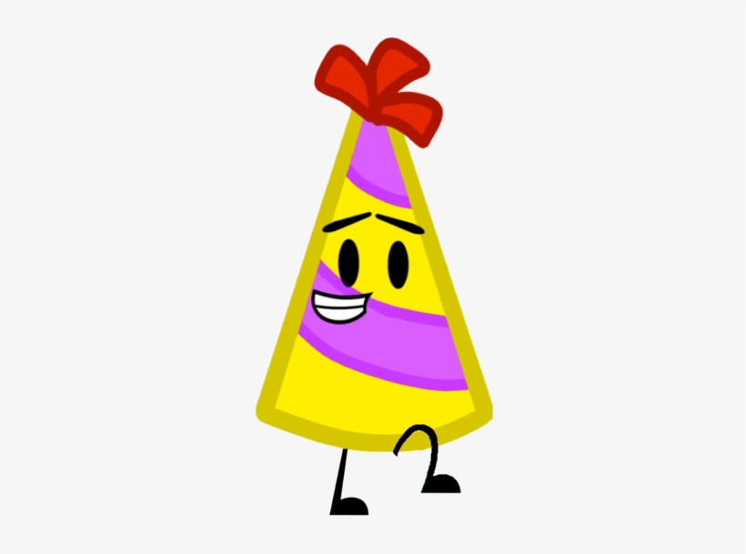 Party Hat - Bfdi Party Hat - Free Transparent PNG Download - PNGkey