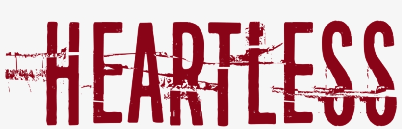 Heartless Title Treatment Lighter Red - Heartless Png Text - Free ...