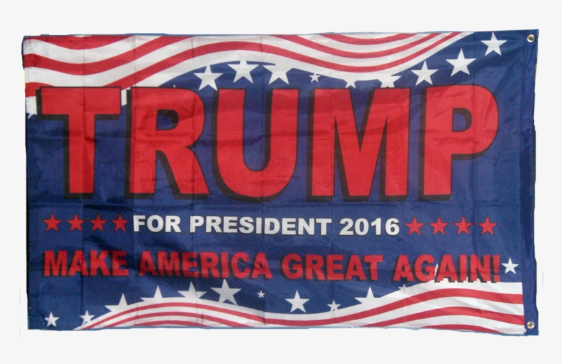 Trump Iii 3x5' Double Sided Flag - Free Transparent PNG Download - PNGkey