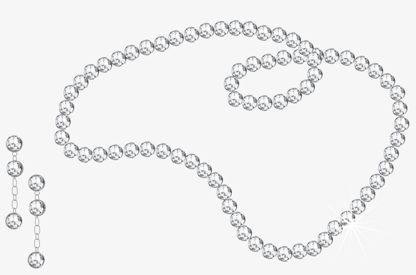 Diamond Necklace And Earrings Png Picture Gallery - String Of Pearls ...