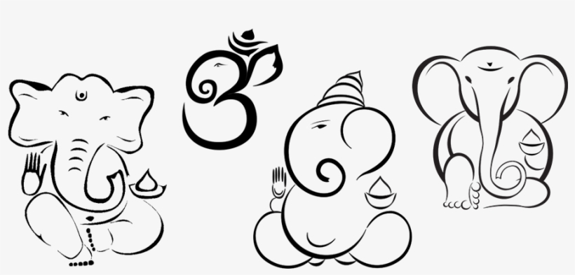 Ganesh Multiple Logo - Drawing - Free Transparent PNG Download - PNGkey