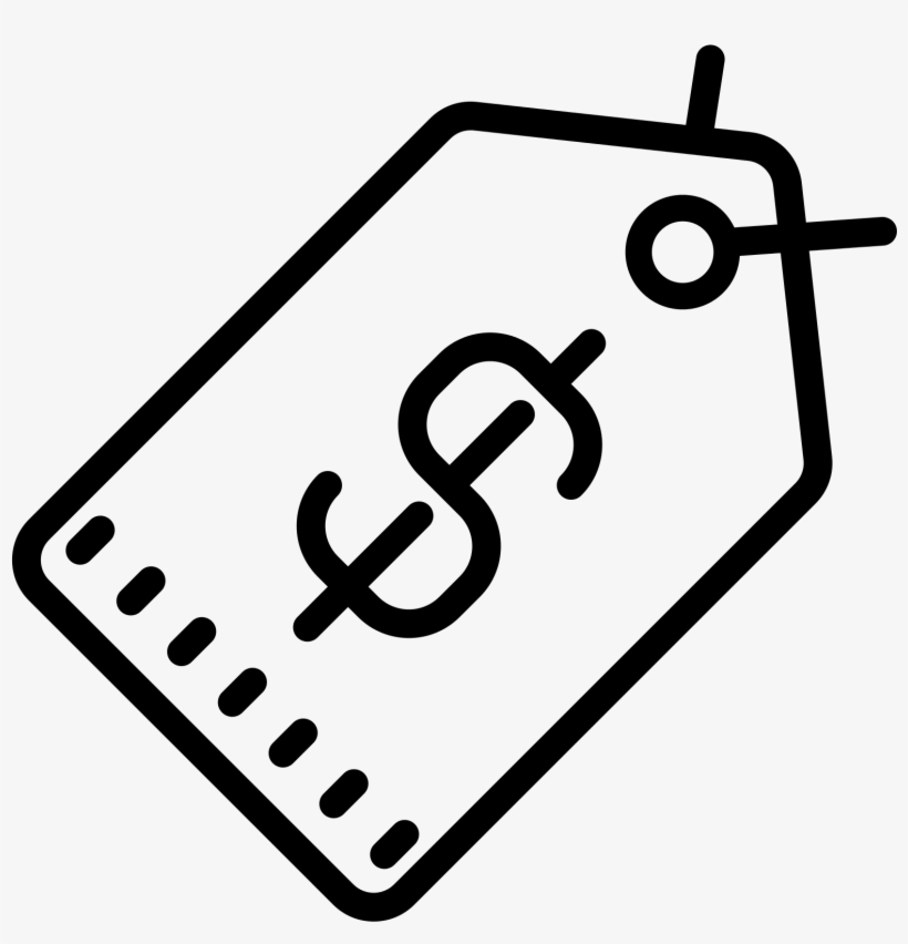 White Price Tag Png For Kids - Stock Price Icon Png - Free Transparent ...