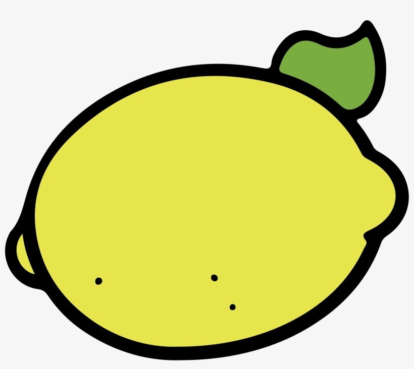 Collection Of Outline High Quality Free - Lemon Clipart Transparent ...