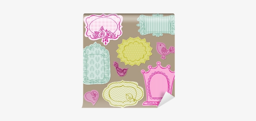 Set Of Cute Doodle Frames - Vector Graphics - Free Transparent PNG ...