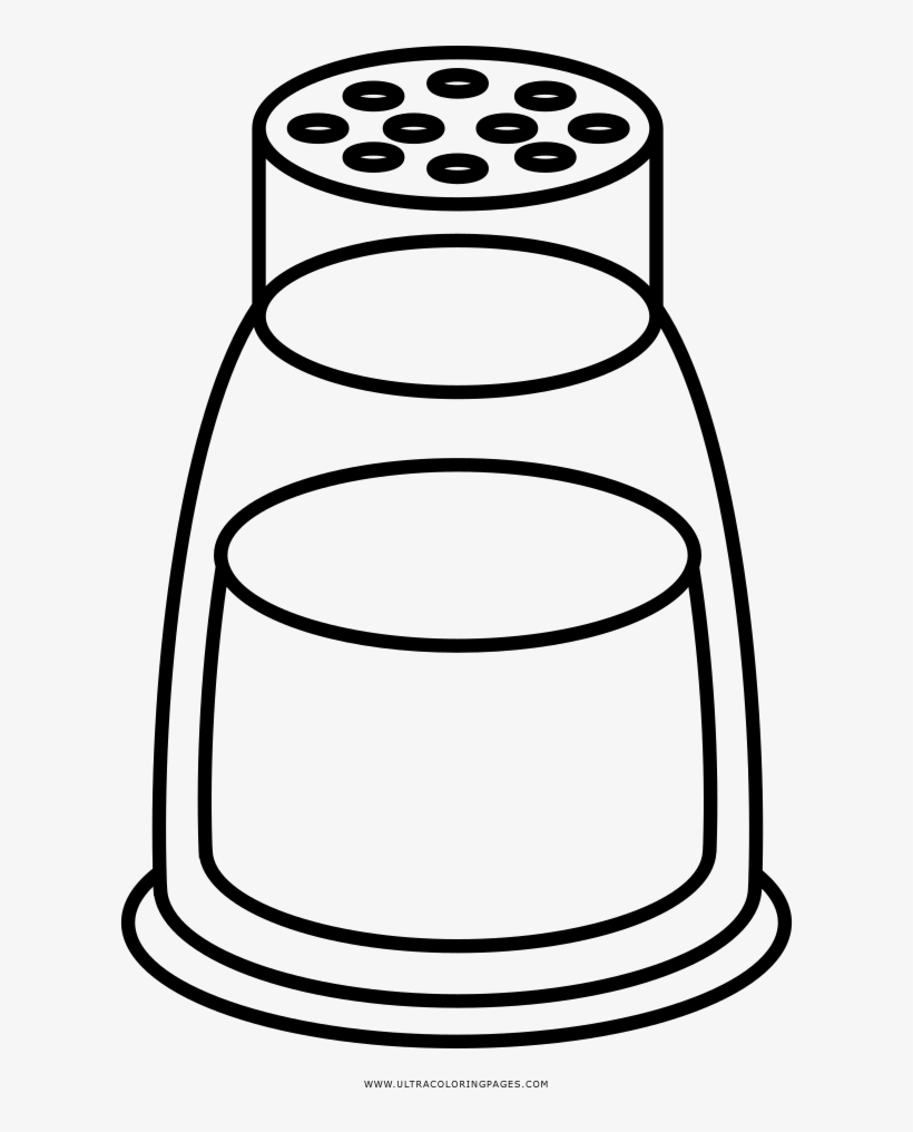Salt Coloring Page - Drawing - Free Transparent PNG Download - PNGkey