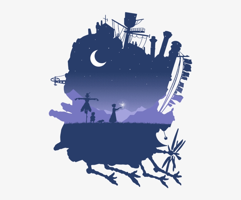 Howl's Moving Castle - Howl's Moving Castle Minimalist Poster - Free ...
