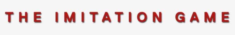 Logo The Imitation Game - Imitation Game Movie Logo - Free Transparent ...