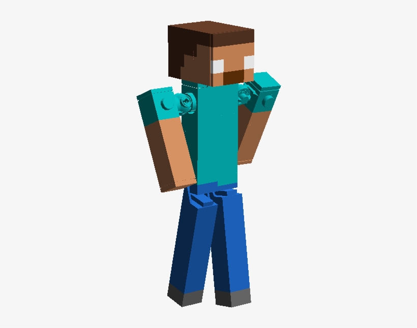 Minecraft Steve Lego Figure - Illustration - Free Transparent PNG ...
