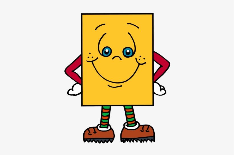 Shapes Clip Art - Funny Rectangle Clipart - Free Transparent PNG ...