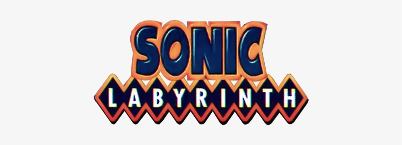 Sonic Labyrinth Logo Ii - Sonic Labyrinth Logo - Free Transparent PNG ...
