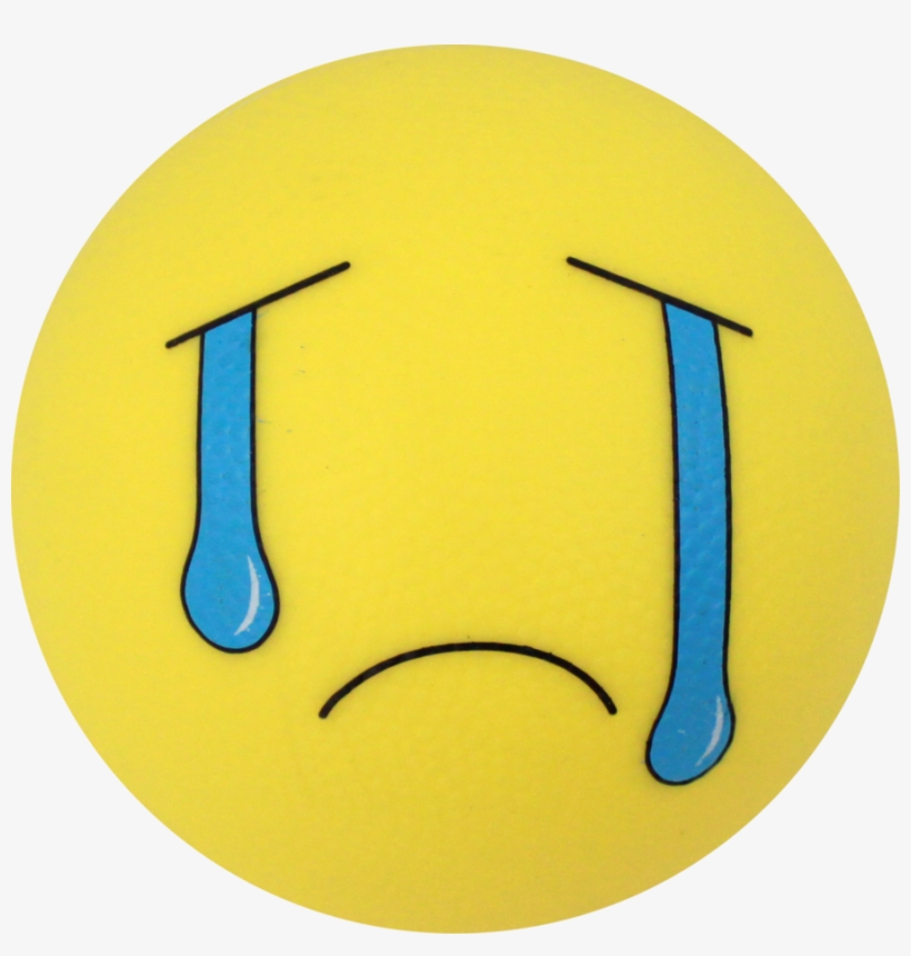 Sad, Crying Emojiball - Emojiball - Free Transparent PNG Download - PNGkey