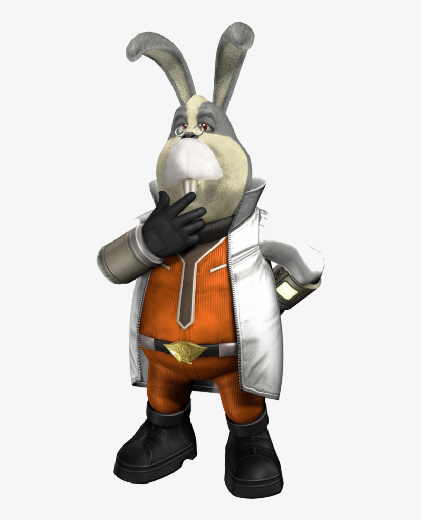 Peppy Hare - Star Fox Characters Rabbit - Free Transparent PNG Download ...