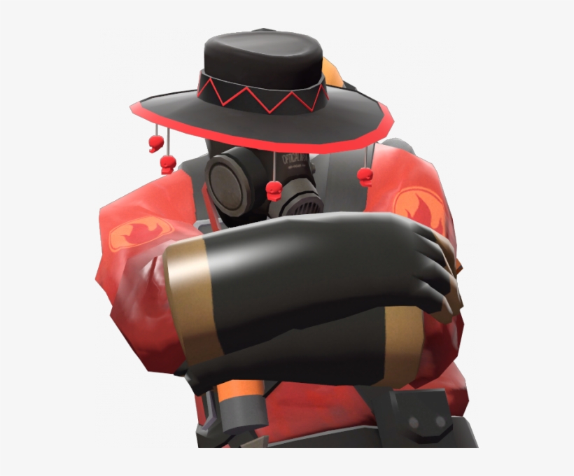 Flamboyant Flamenco Pyro - Tf2 Pyro Hat - Free Transparent PNG Download ...