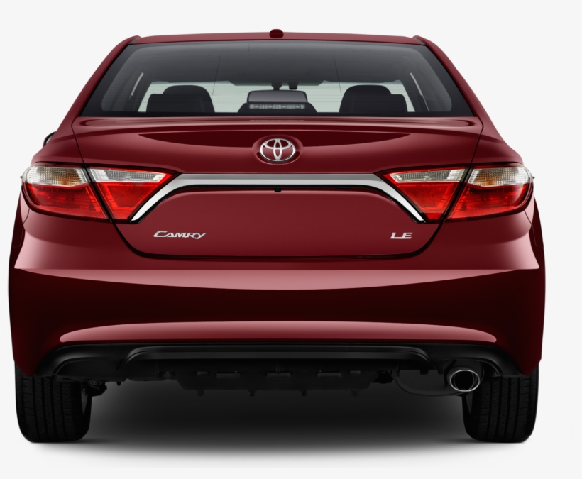 2016 Toyota Camry Rear View - Free Transparent PNG Download - PNGkey
