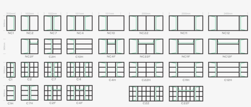 C Type Window Frames - Number - Free Transparent PNG Download - PNGkey