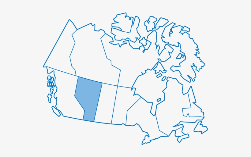 Canada - Fibre Optic Coverage In Canada - Free Transparent PNG Download ...