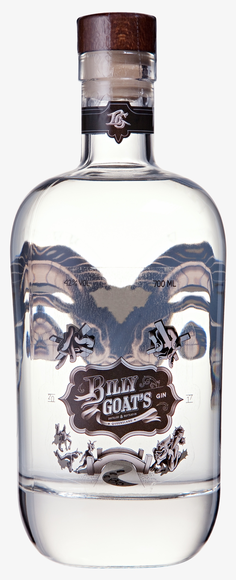Billy Goat's Gin 700ml - Free Transparent PNG Download - PNGkey