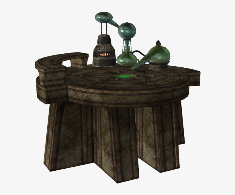 Alchemylab2 - Skyrim Alchemy Table - Free Transparent PNG Download - PNGkey