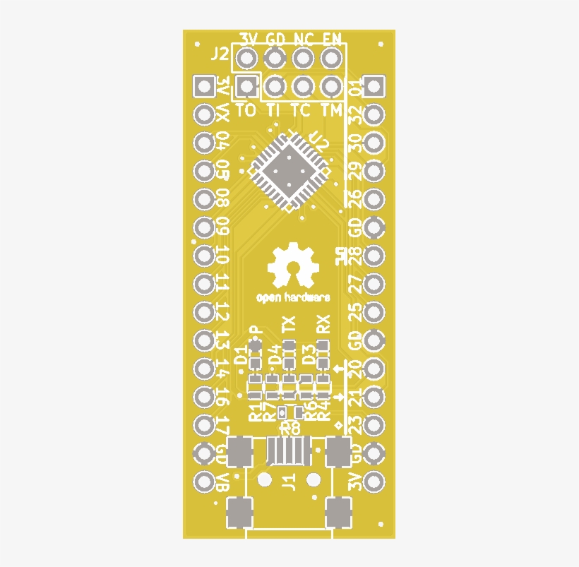 Tiny Xo2 Fpga Development Board For Lattice Machxo2 - Graphic Design - Free Transparent PNG ...