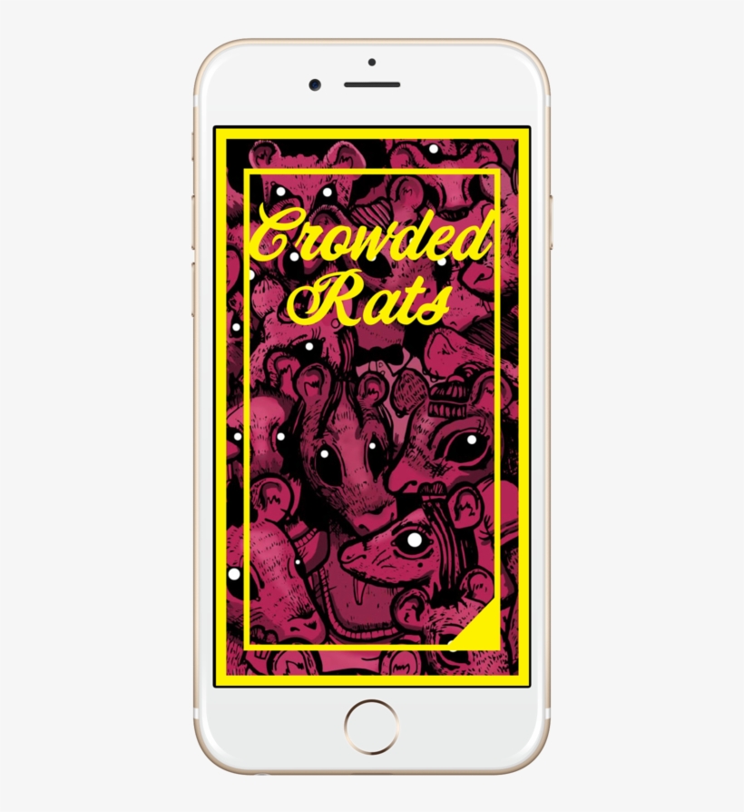 Rats Phone Page 01 Iphone6 Gold Portrait - Free Transparent PNG ...