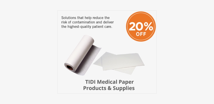 Tidi - Tidi 79136 Headrest Paper Rolls Smooth Headrest Rolls, - Free ...