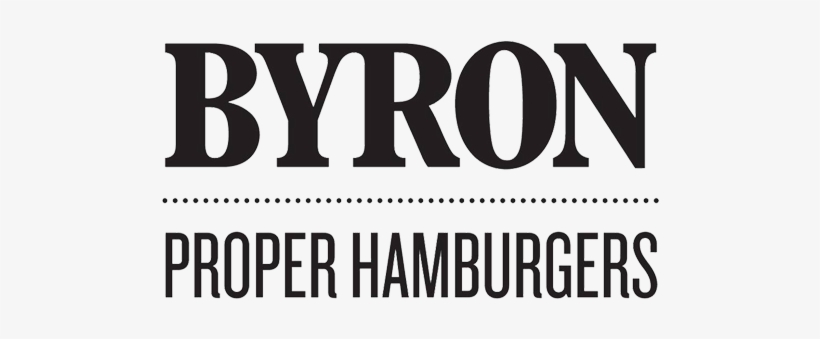 Byron Burger Menu Prices - Byron Hamburgers Logo - Free Transparent PNG ...