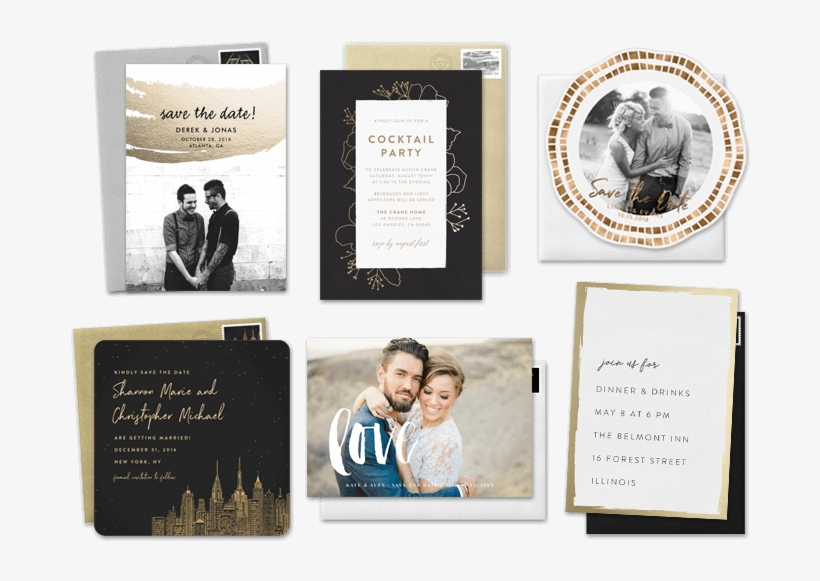 Custom Invitation Cards From Greenvelope - Party - Free Transparent PNG ...