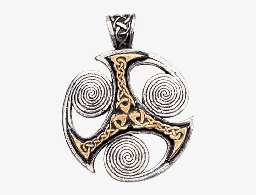 Triskelion Spirals Necklace - "triskelion Spirals Necklace" - Free ...