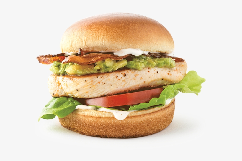 Cali Chicken Club Sandwich - Hamburger - Free Transparent PNG Download ...