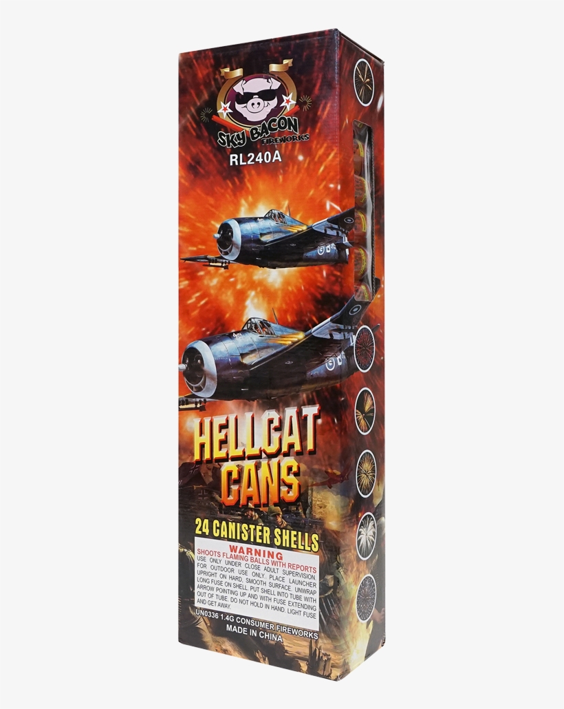 Hellcat Cans Fireworks - Free Transparent PNG Download - PNGkey