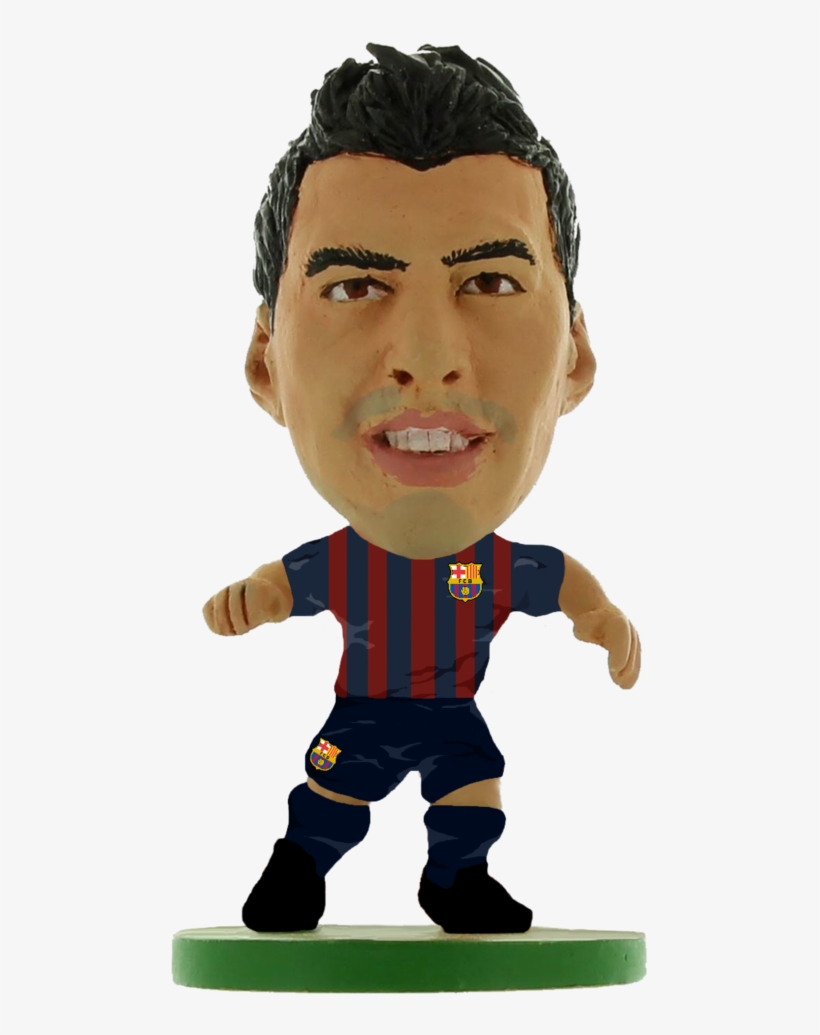Home Kit - Soccerstarz Barcelona Luis Suarez - Free Transparent PNG ...