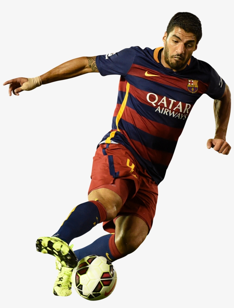 Luis Suarez Render - Wall Decal - Free Transparent PNG Download - PNGkey