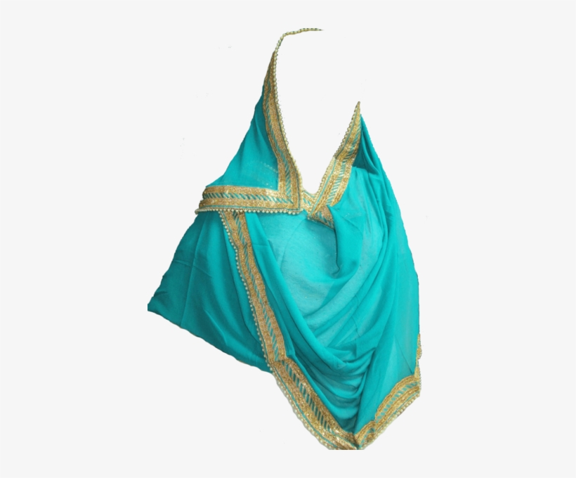 Scarf 8008 Green Georgette Party Wear Dupatta Golden - Dupatta - Free ...