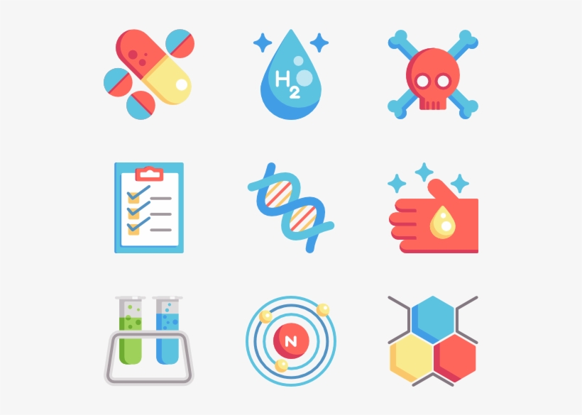 Chemistry Icon Set Png - Free Transparent PNG Download - PNGkey