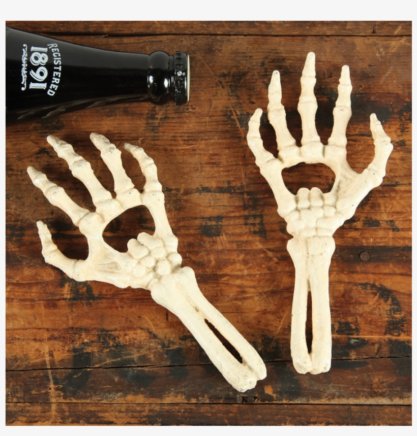 Skeleton Hands Bottle Openers - Homart Vintage Style Cast Iron Skeleton ...