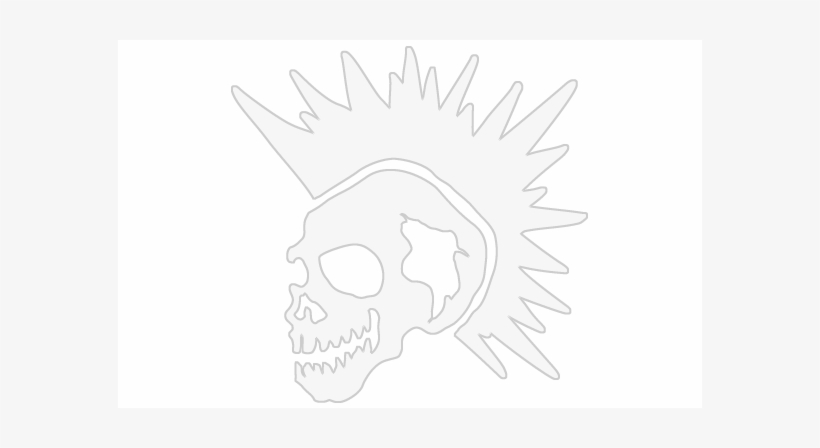 Punk Skull Logo - Free Transparent PNG Download - PNGkey