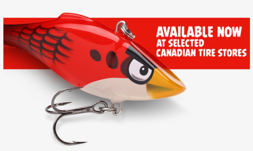 Angry Birds Products - Angry Birds Fishing Lures - Free Transparent PNG ...