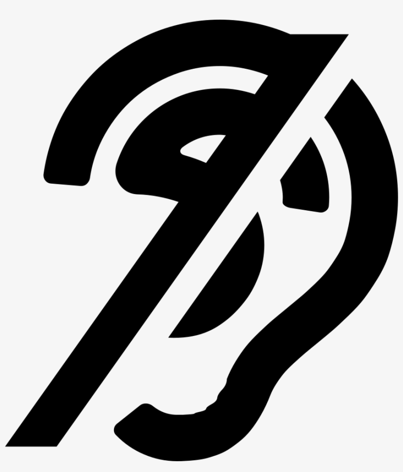 Png File Svg - Deaf Logo Vector - Free Transparent PNG Download - PNGkey