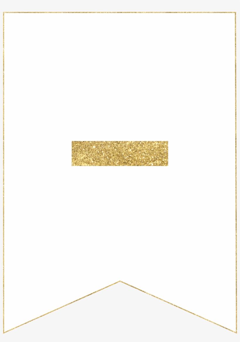 E Gold Alphabet Banner Letter - Printable Banner Gold Letter P - Free ...