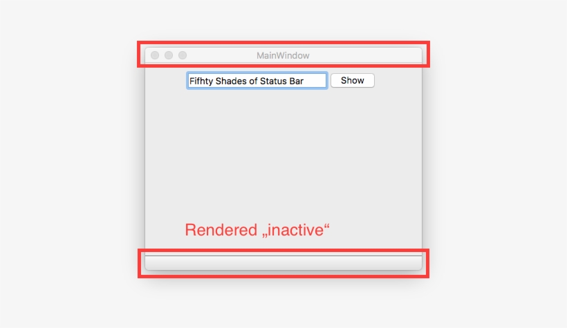 Both Title And Status Bar Rendered Inactive - Fat Unicorn Rhino - Free ...