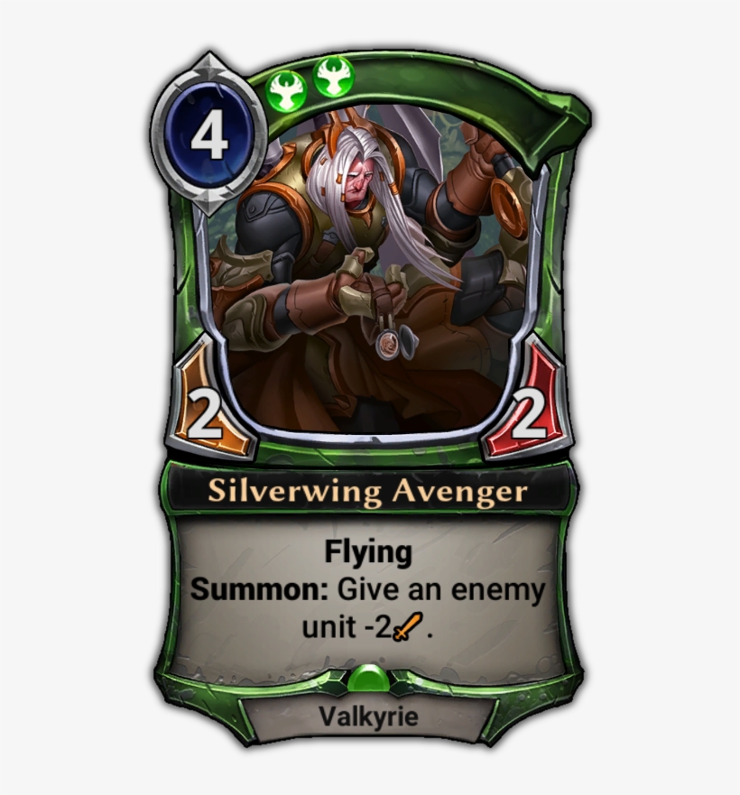 Silverwing Avenger - Valkyrie Enforcer - Free Transparent PNG Download ...